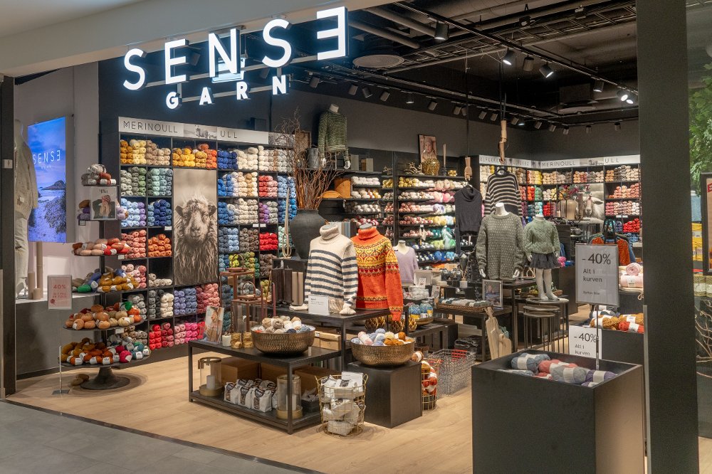 Sense Garn - Sandnes Sentrum